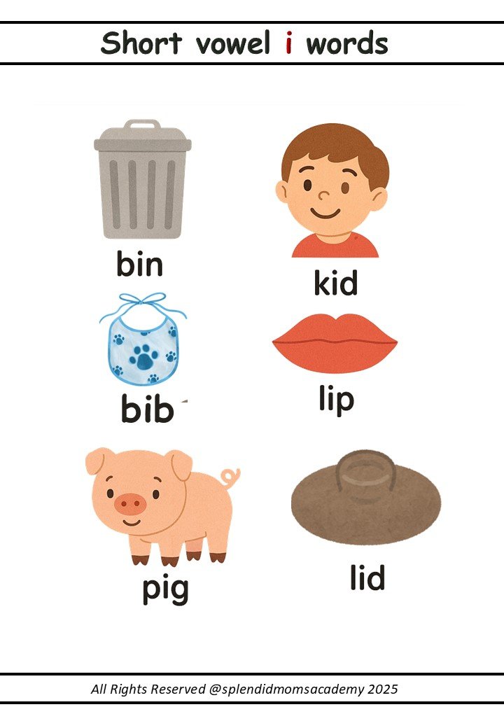 Short Vowel Sounds