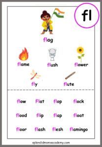 Beginning Blends - Letter l Blends