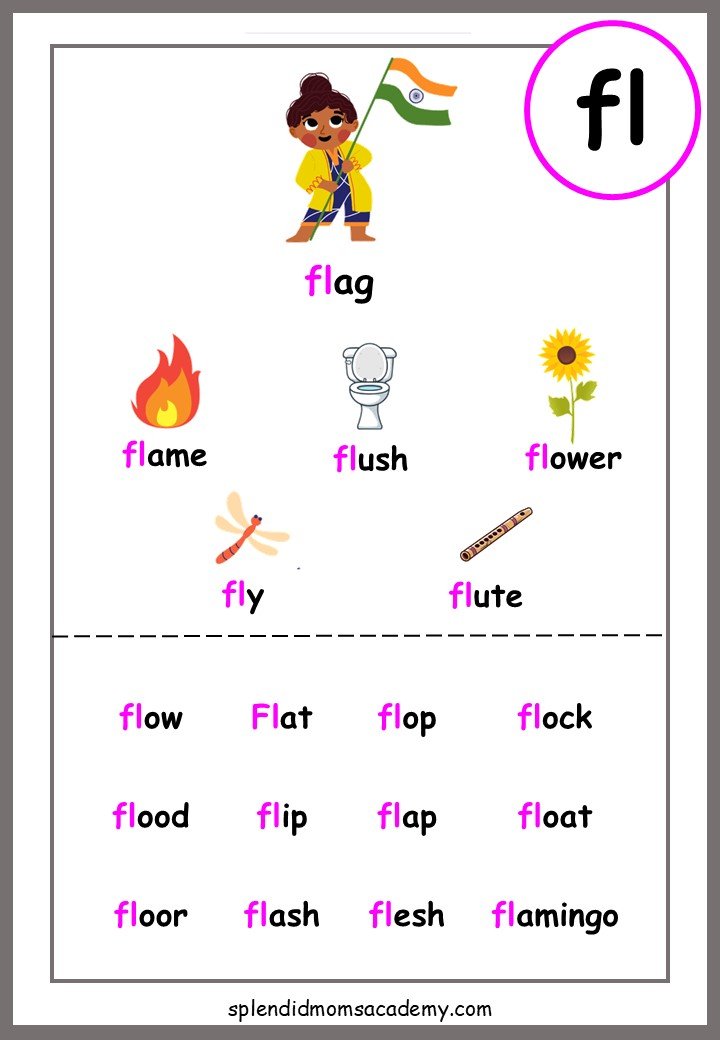 Beginning Blends - Letter l Blends