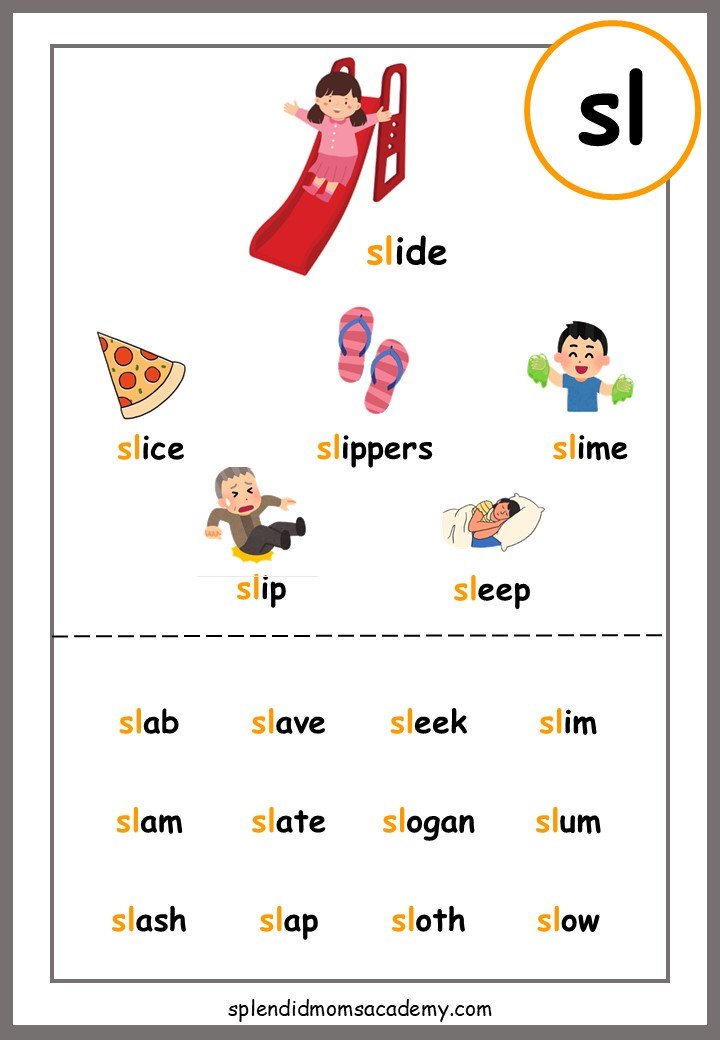 Beginning Blends - Letter l Blends